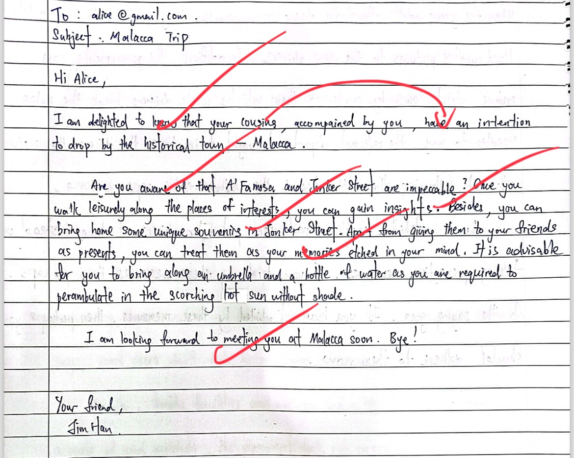 [Student’s Essay | SPM] A Visit to Malacca Matertuition Malaysia ...